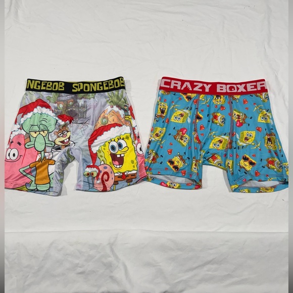 crazy boxer | Underwear & Socks | Mens Spongebob Boxer Briefsset Of 2 ...